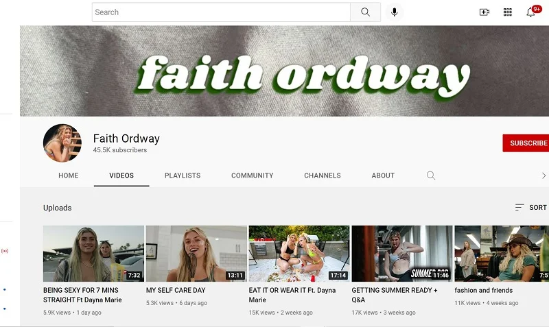 Faith Ordway Wiki, Bio, Height, Age, Parents, Net Worth, Boyfriend & More
