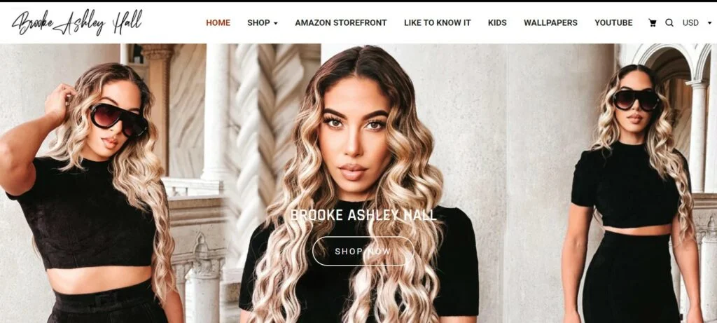 Brooke Ashley Hall Age, Wiki, Net worth, YouTube, Husband, Height ...
