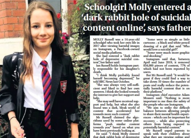 Who is Molly Russell? Wiki, Age, Parents, Story, Education, School ...