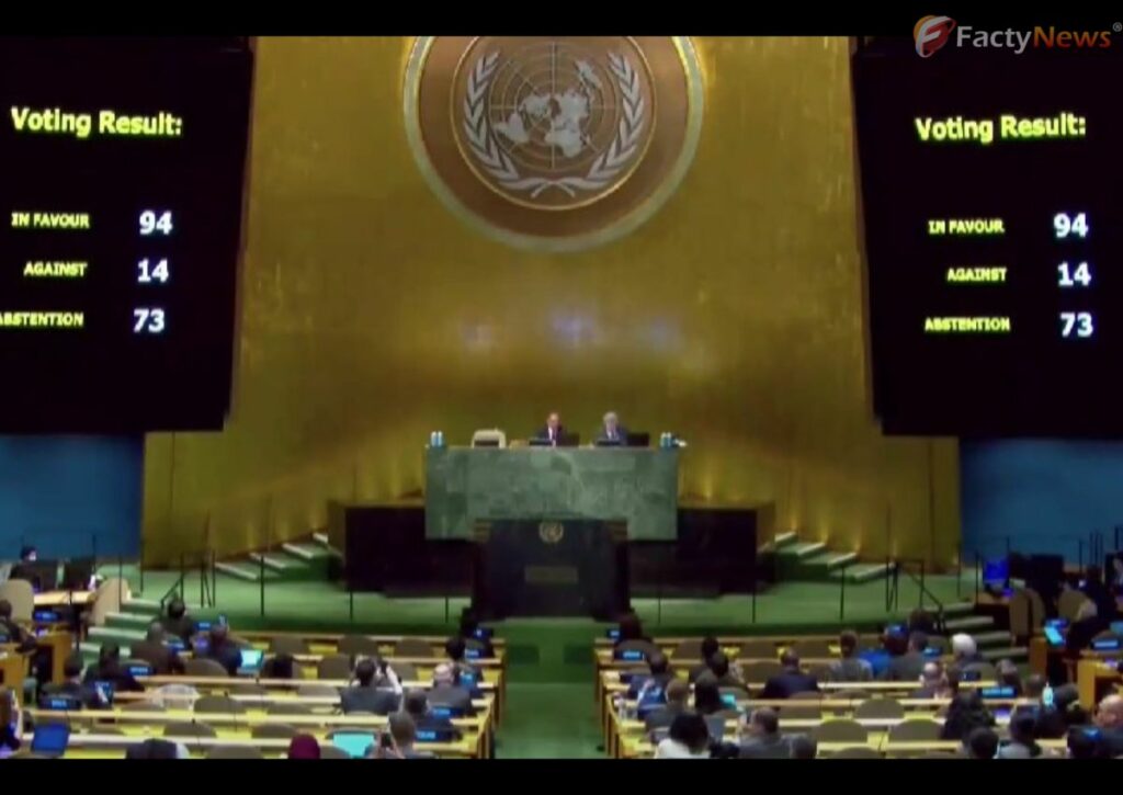 The UN General Assembly votes to hold Russia accountable for its crimes ...