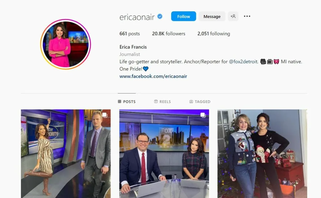 Who is Erica Francis? Wiki, Age, Height, Husband, Family, Education ...