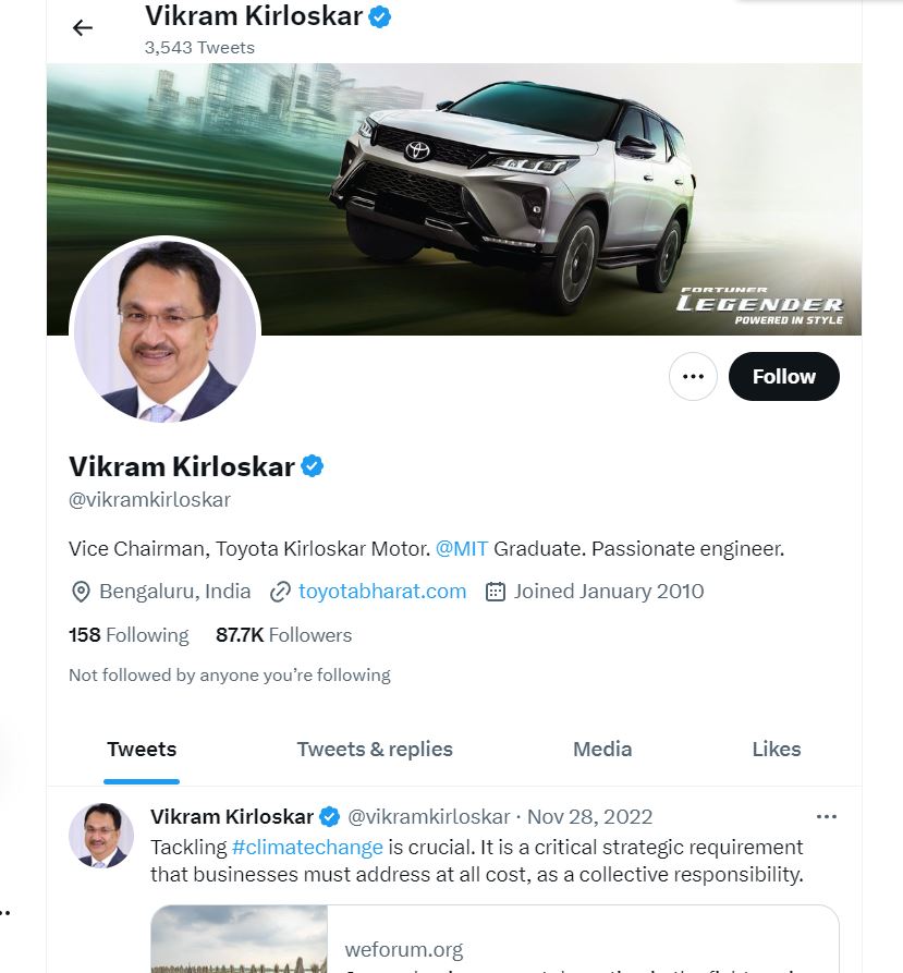Vikram Kirloskar: Wiki, Net Worth, Age, Family, Death, Wife, Education ...
