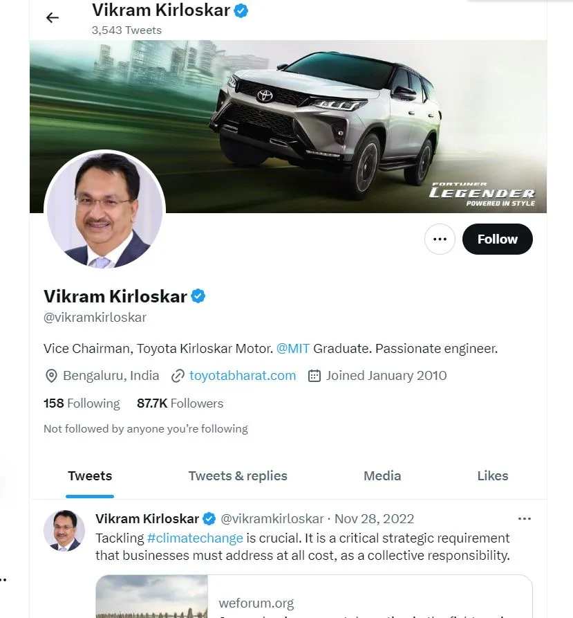 Vikram Kirloskar: Wiki, Net Worth, Age, Family, Death, Wife, Education ...