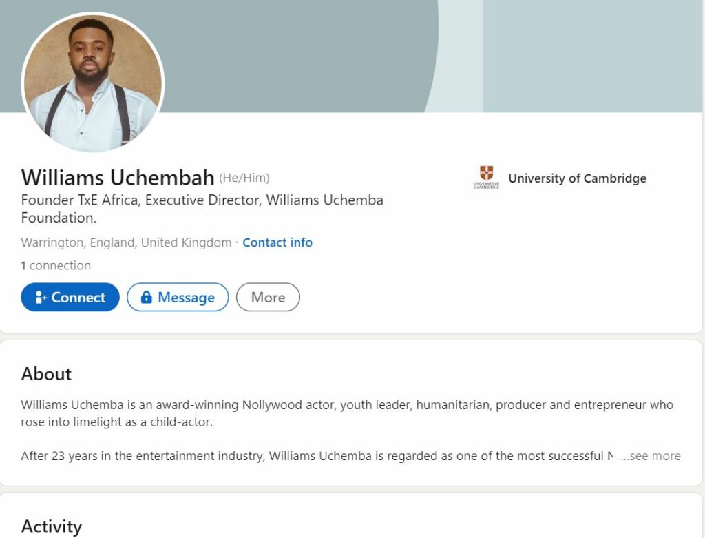 Williams Uchemba Wiki, Age, Wife, Net Worth, Children, Height, Parents ...