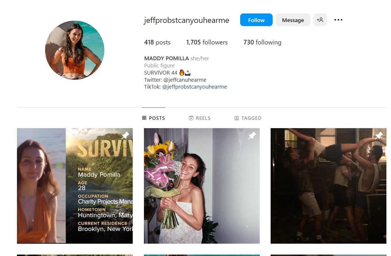 Maddy Pomilla (Survivor 44) Age, Biography, Boyfriend, Wiki, Family ...
