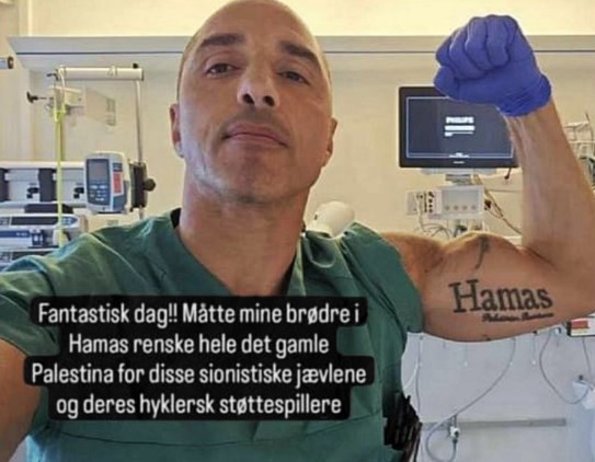 Sam Suleiman: Hamas-supporting nurse suspended for flaunting terrorist ...
